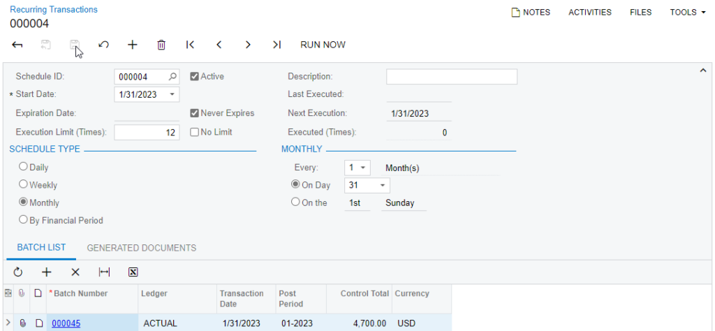 Acumatica Bookkeeping – Recurring Transactions Simplified! - 247Digitize