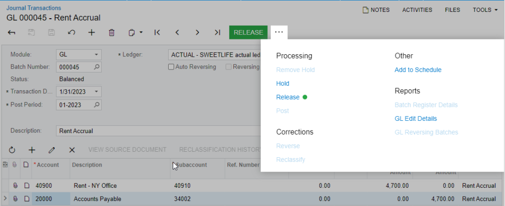 Acumatica Bookkeeping – Recurring Transactions Simplified! - 247Digitize