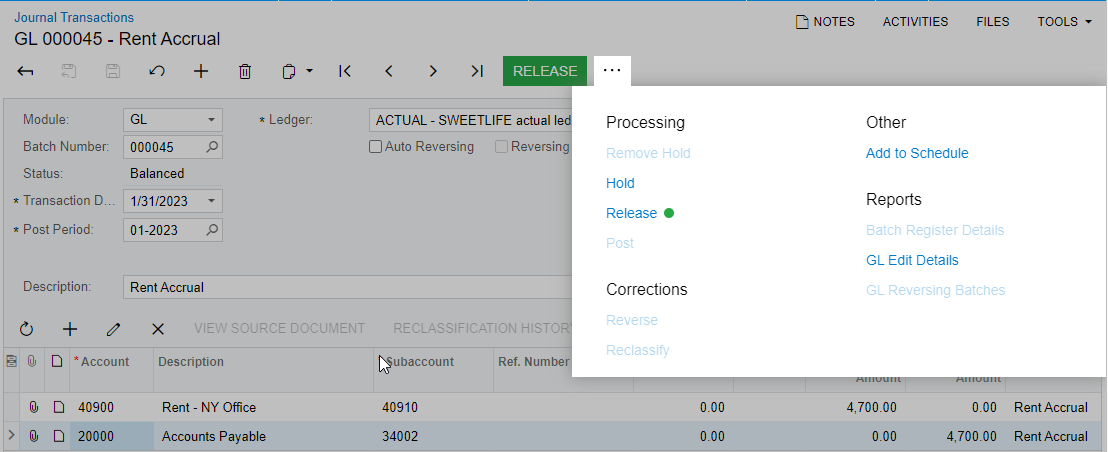 Acumatica Bookkeeping – Recurring Transactions Simplified! - 247Digitize